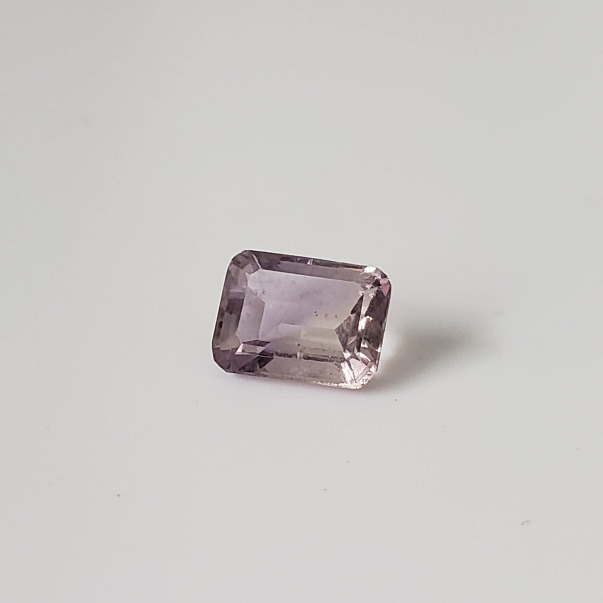 Ametrine | Octagon Cut | Purple-Yellow Bi-Color | 7.6X5.8mm 1.3ct | Br