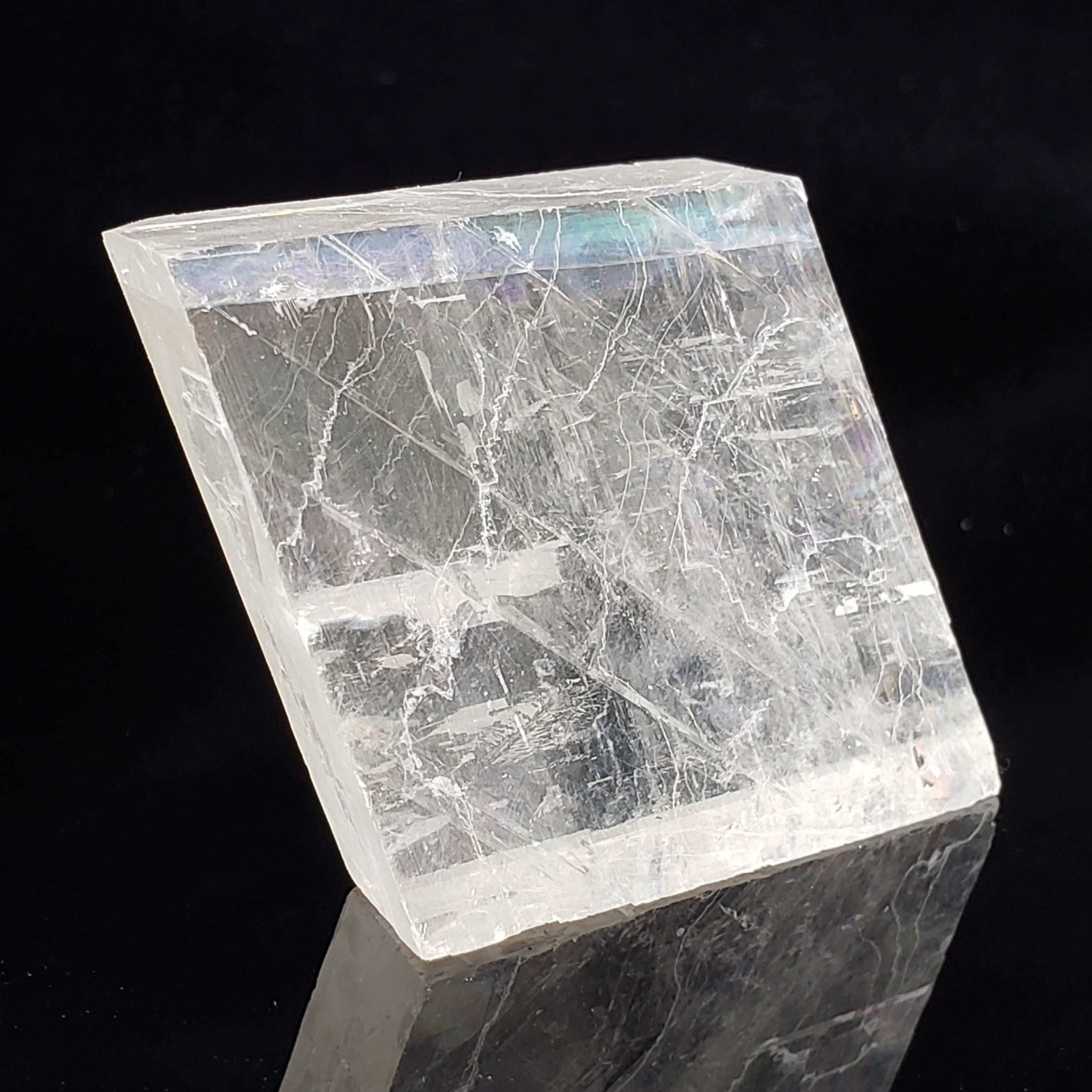 Iceland Spar | Optical Calcite | 44 Grams | Rhombohedral | China | SO2