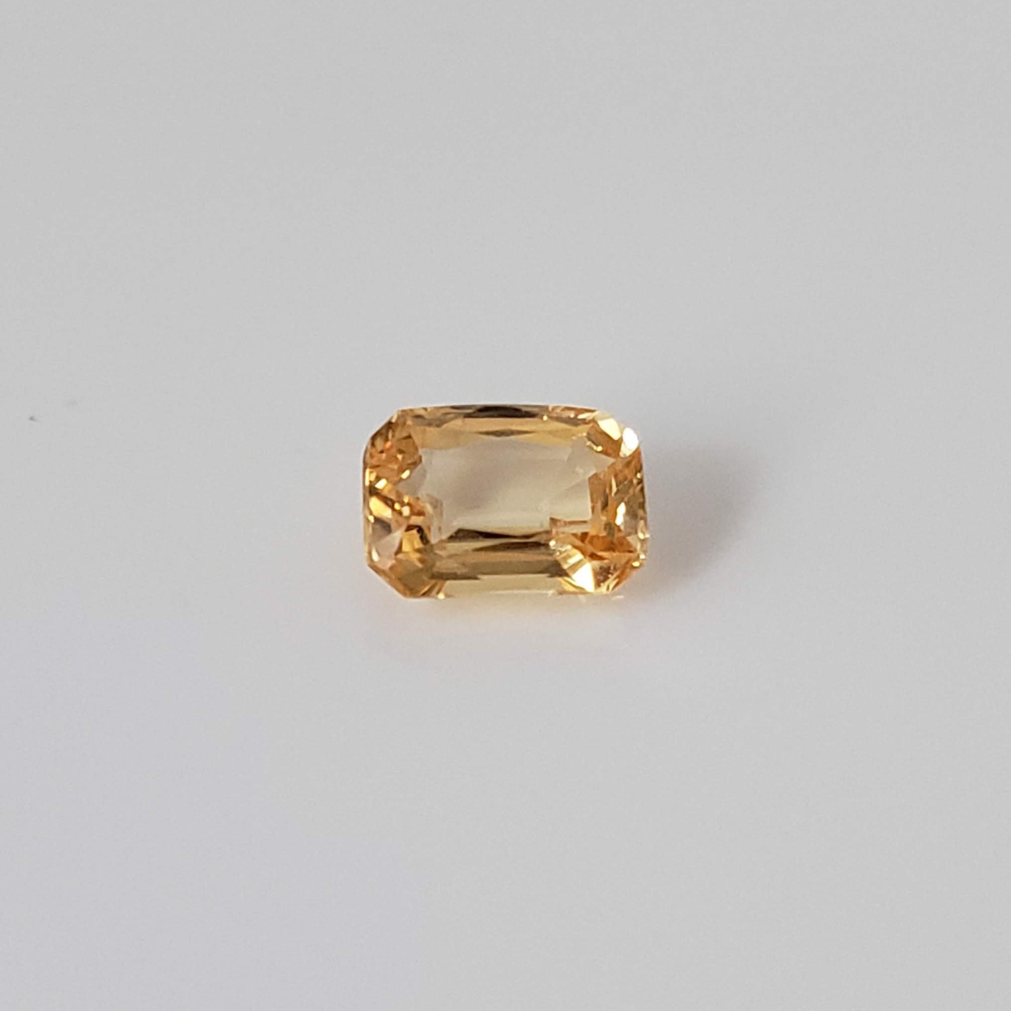 Sapphire | Octagon Cut | Golden | 5x3.7mm, 0.53ct