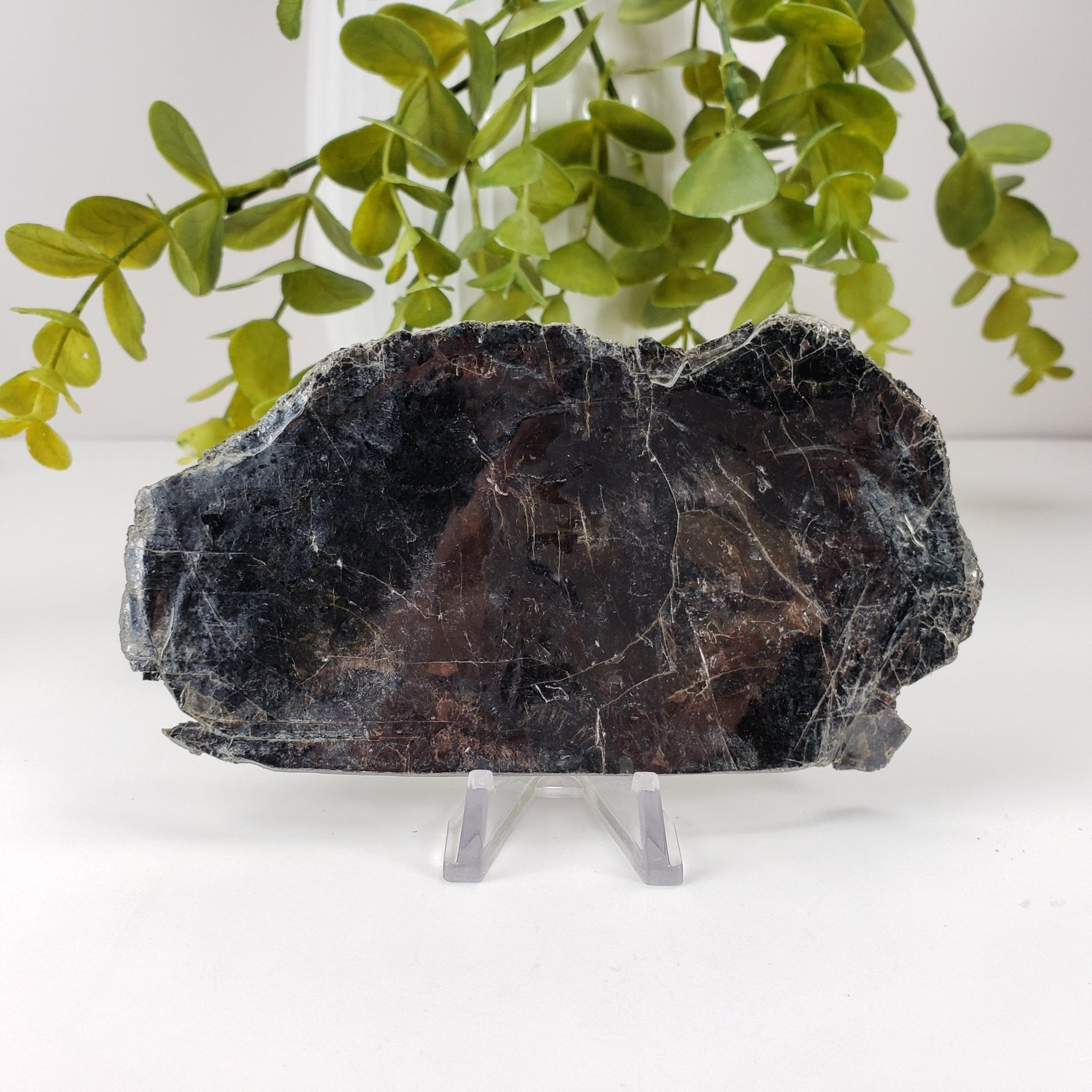 Biotite Mica Book | Black Crystal | 68 Grams | Ontario, Canada | SO24