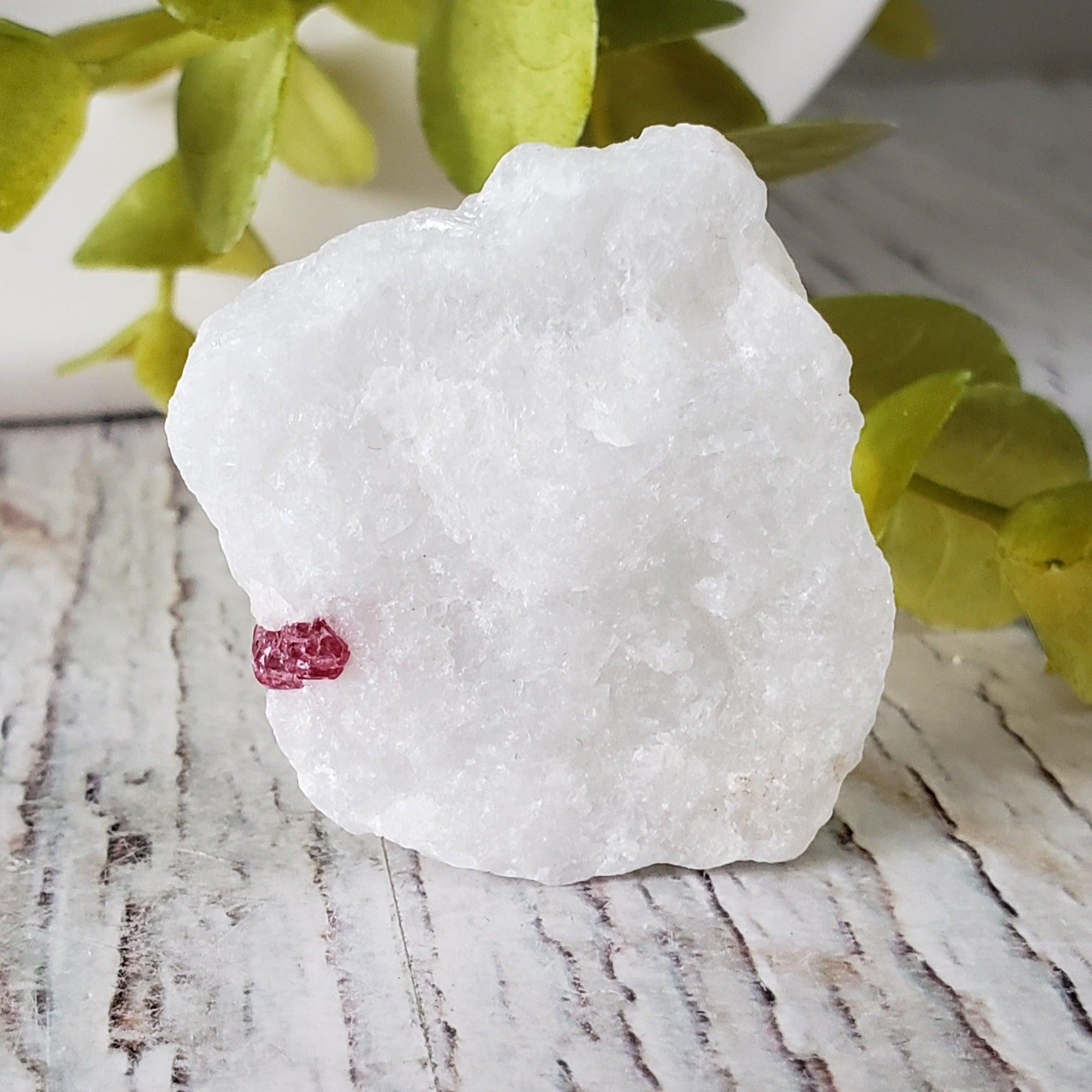 Spinel Crystal in Marble Host | Red Spinel | 23 gr, 114.8 ct | Mogok ...